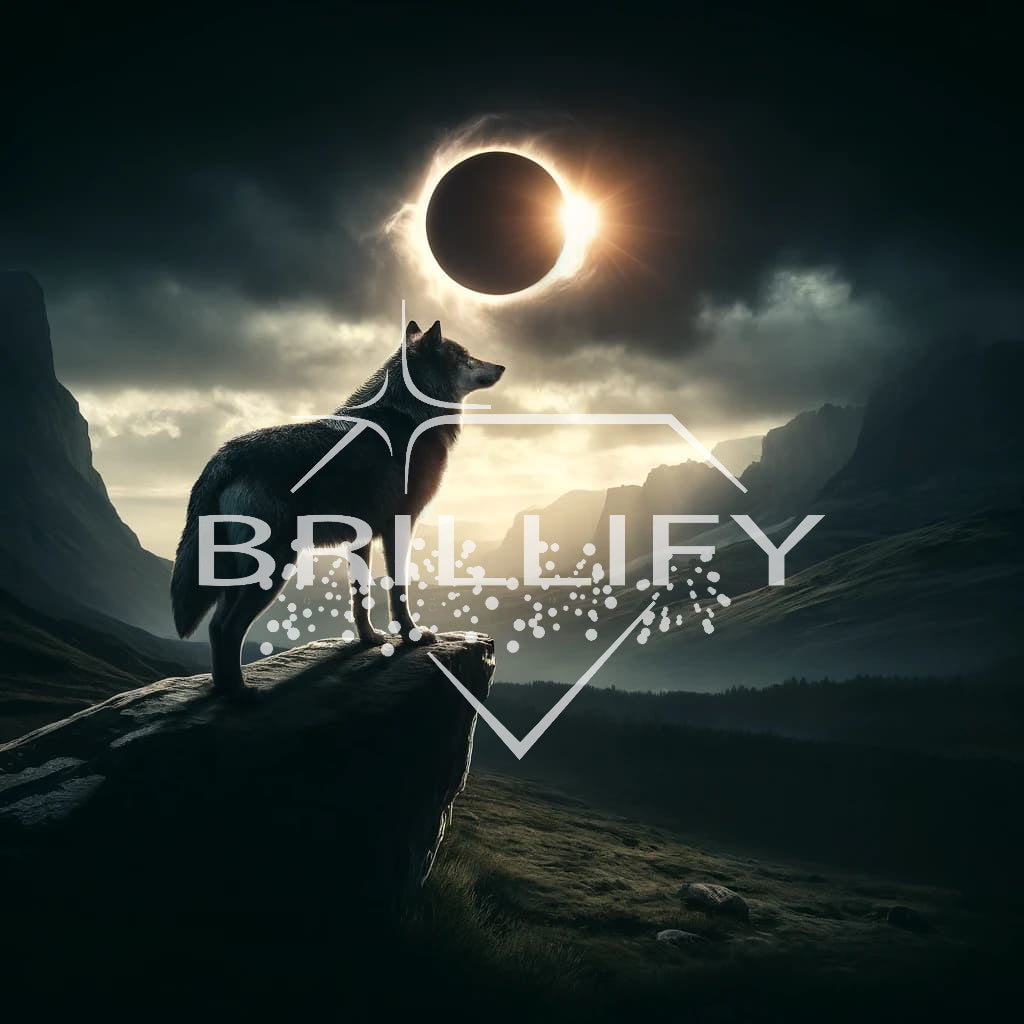 Canis Lupus Solar Eclipse 221-15